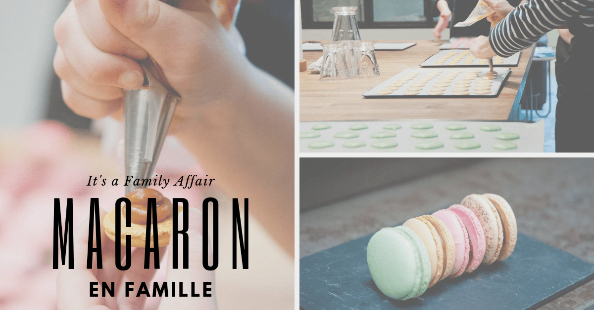 Macaron en Famille - Kids' Macaron Class Paris in English