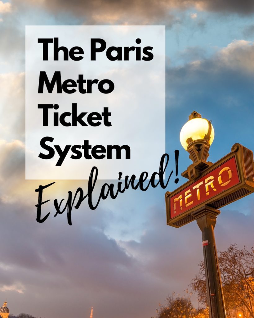 Paris Metro Ticket System - Explained for 2025!